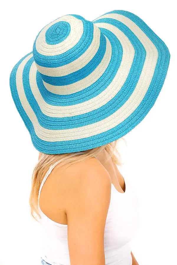 Turquoise Sun Hat – salon products.com