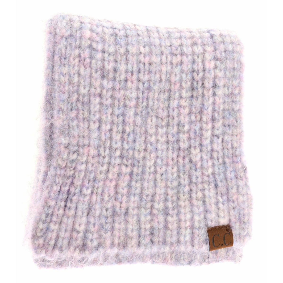 Soft Ribbed Oblong C.C Scarf – salon products.com