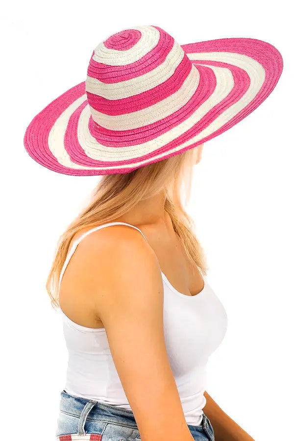 Hot Pink Sun Hat – salon products.com