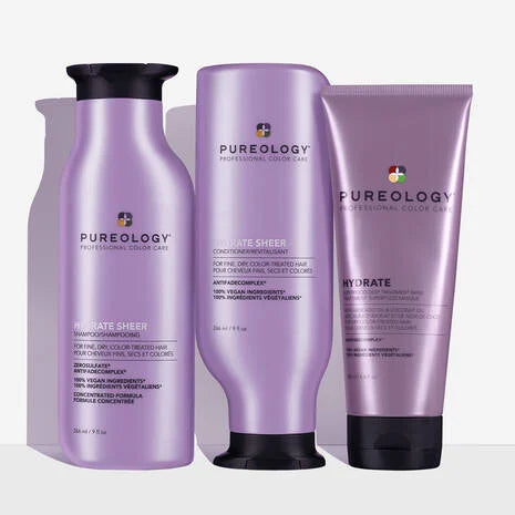 Pureology Hydrate Lightweight Moisture Hair Care Set – salon products.com
